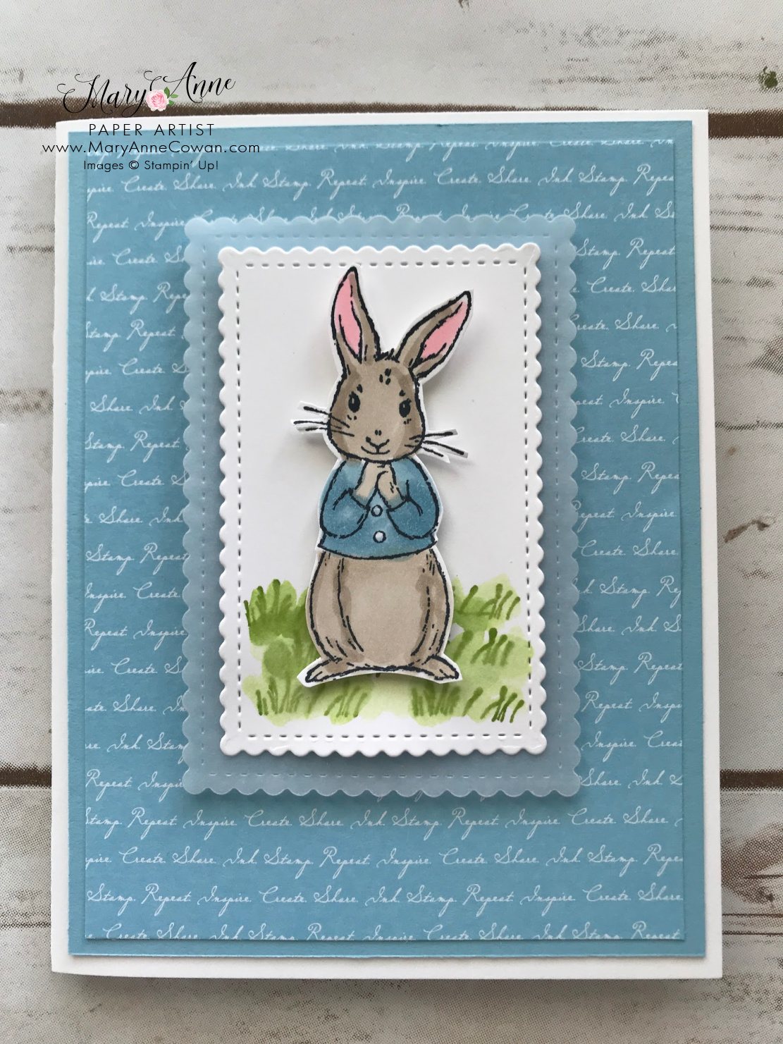 Fable Friends Card - MaryAnneCowan.com - Mary Anne Cowan, Stampin' Up ...
